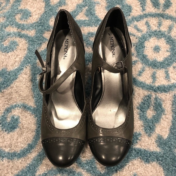 Merona | Shoes | Merona Mary Jane Style Heels | Poshmark